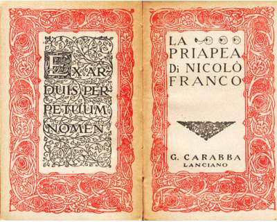 Nicolò Franco, quattro sonetti da “La Priapea” (1541) | POCHI AMICI ...